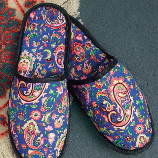 Traditional Fabric slippers – Nasim-Al Travah